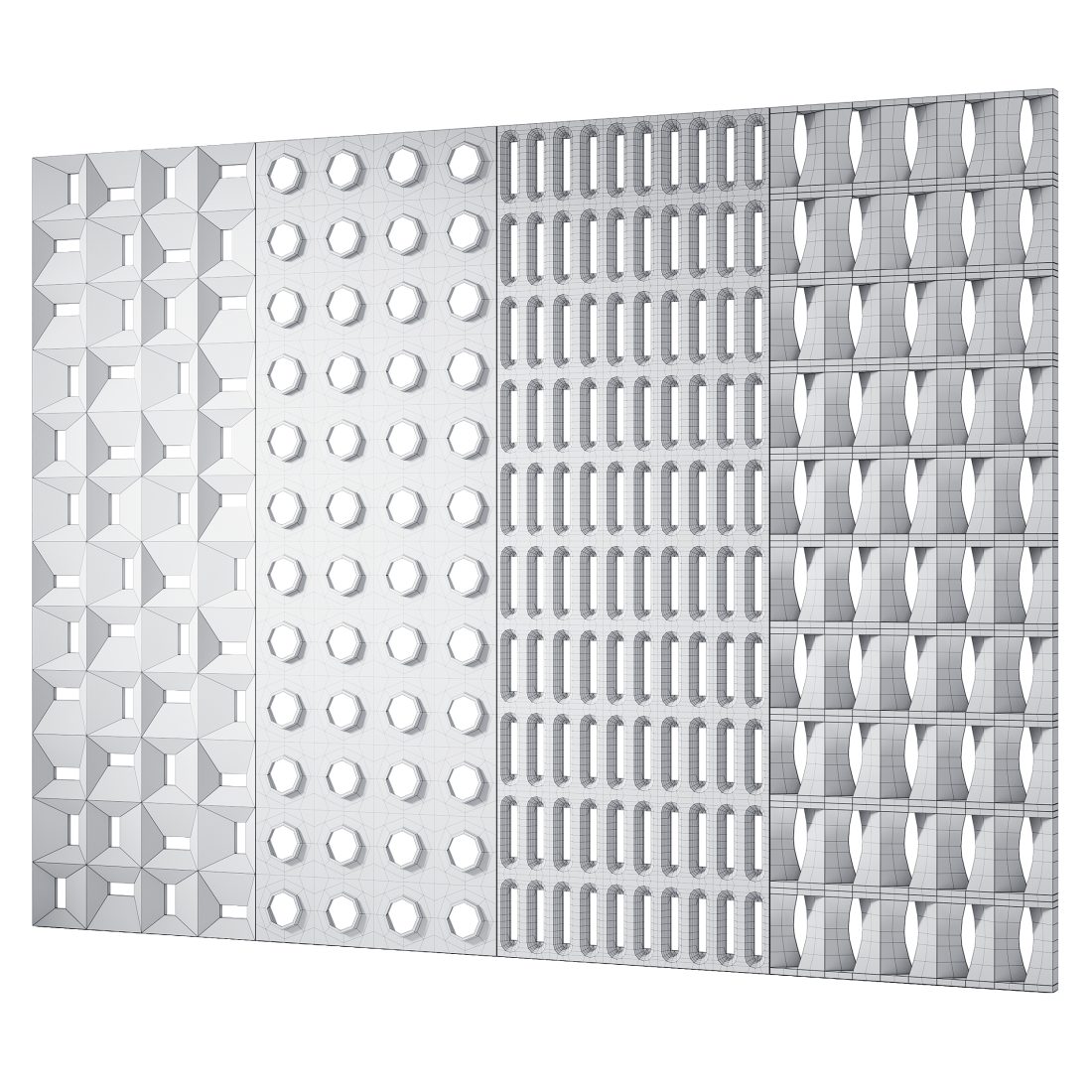 Mg12 Plaster Blocks 3D Model for Corona | CGMood