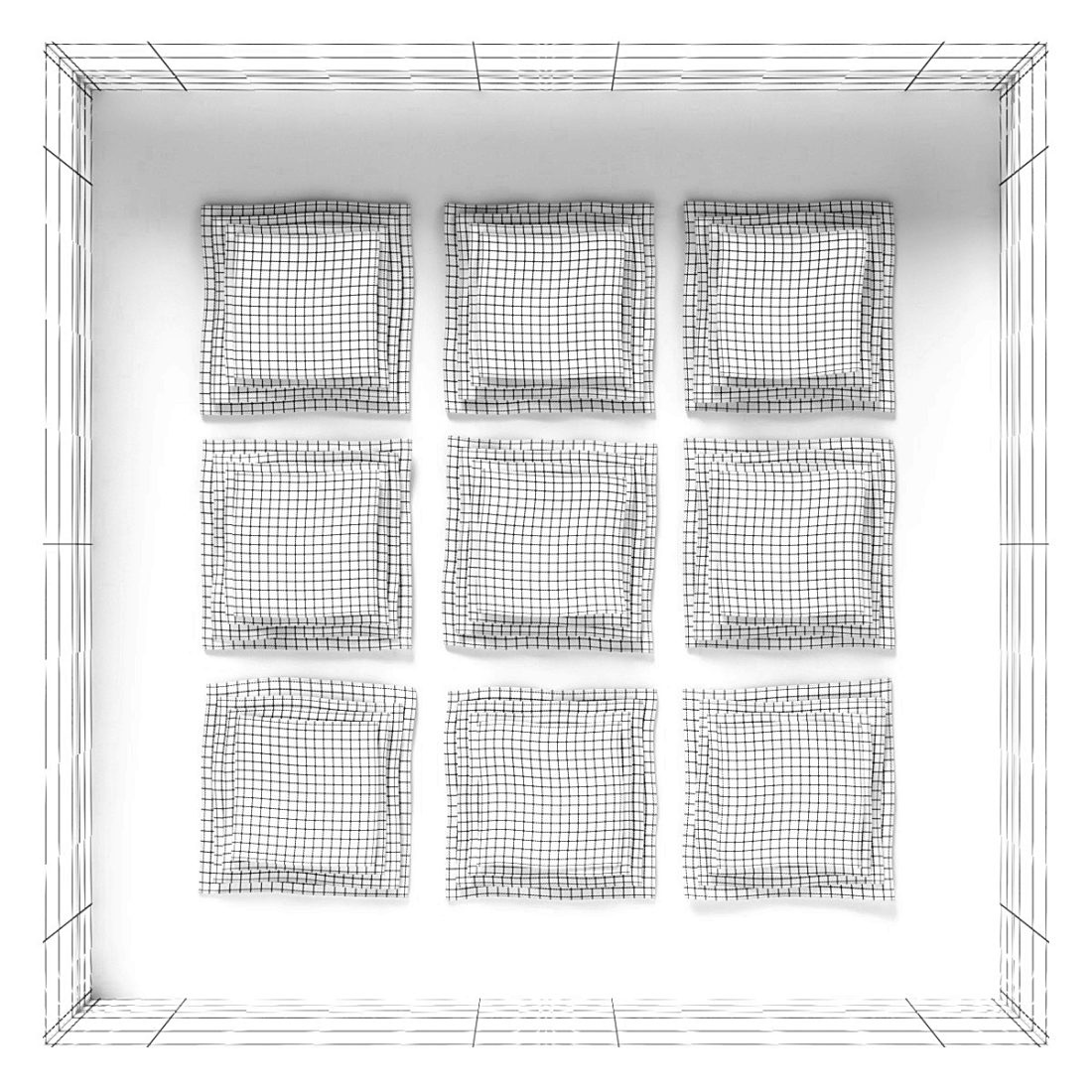 Uttermost Fair And Square Shadow Box 3D Model for VRay, Corona | CGMood