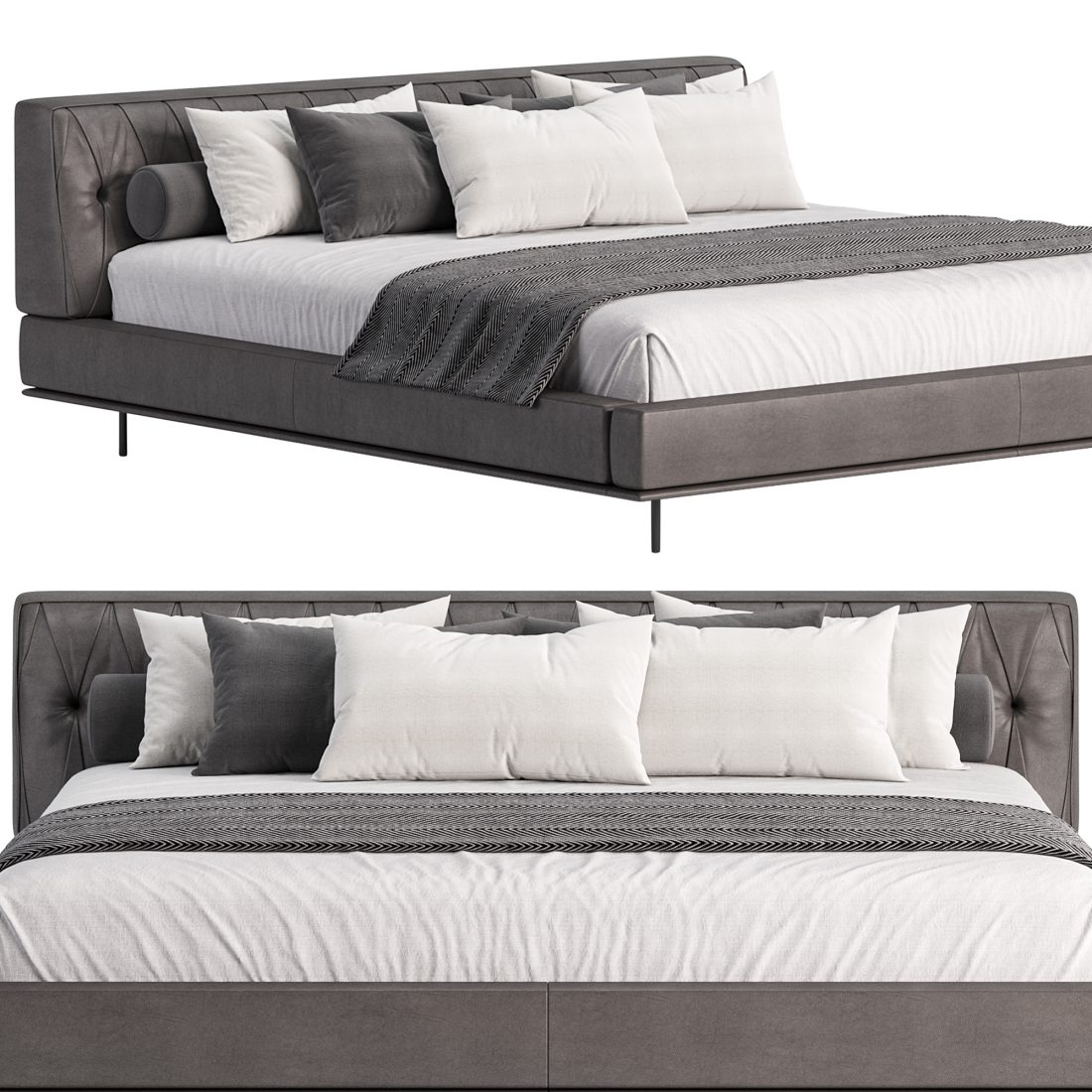 Mcqueen Night Bed By Gamma - 3D Model for Corona