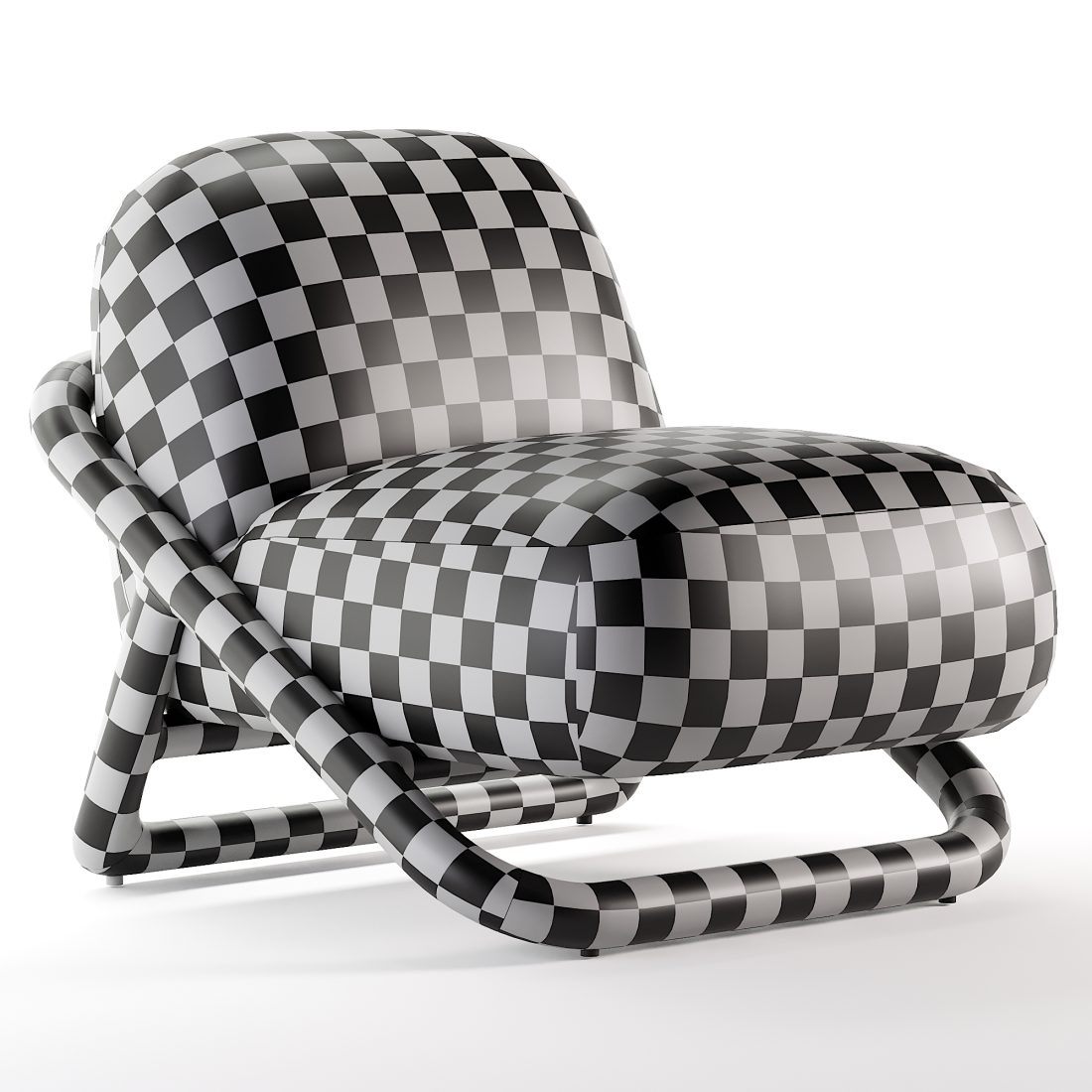 Ezra Chair - 3D Model for Corona