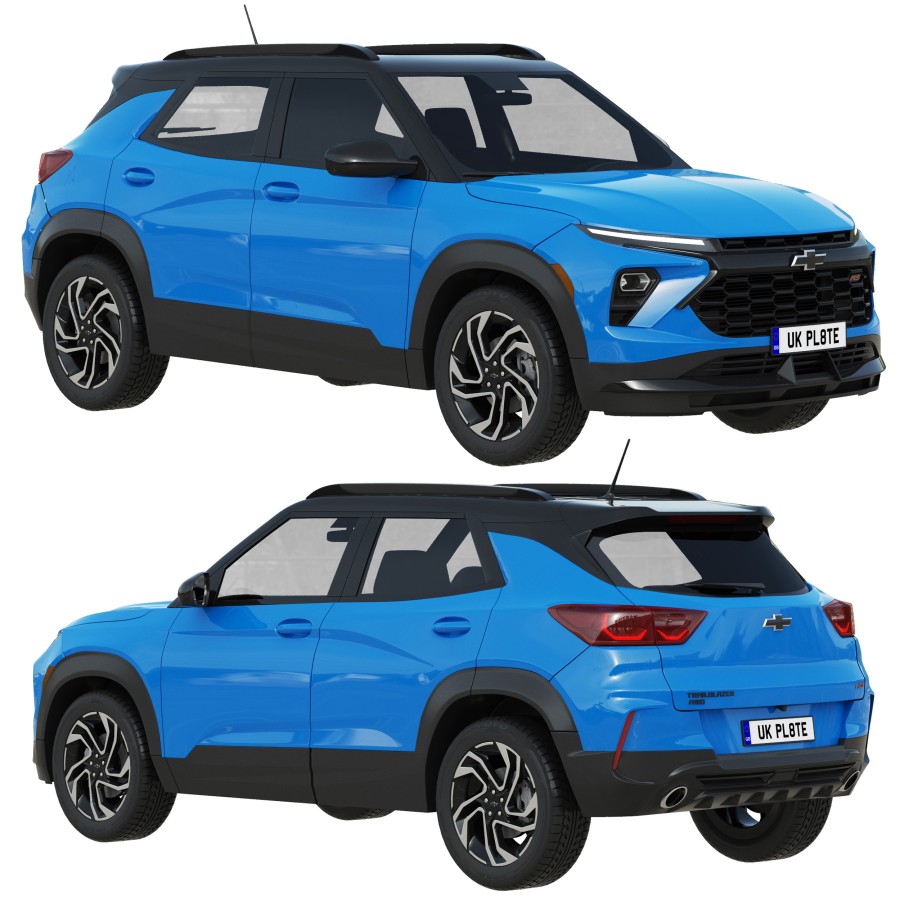 Chevrolet Trailblazer RS 2024 - 3D Model for VRay