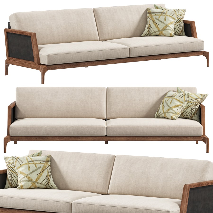 Boulevard Sofa By Visionnaire - 3D Model for Corona