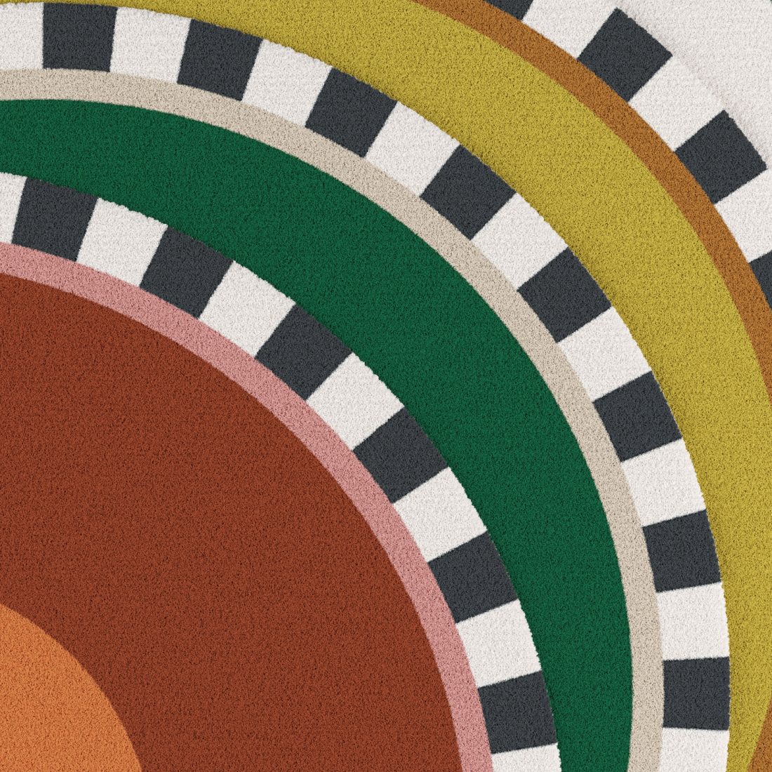 4 Carpets Cc Tapis - Disco - Claude Cartier Studio 3D Model for VRay ...