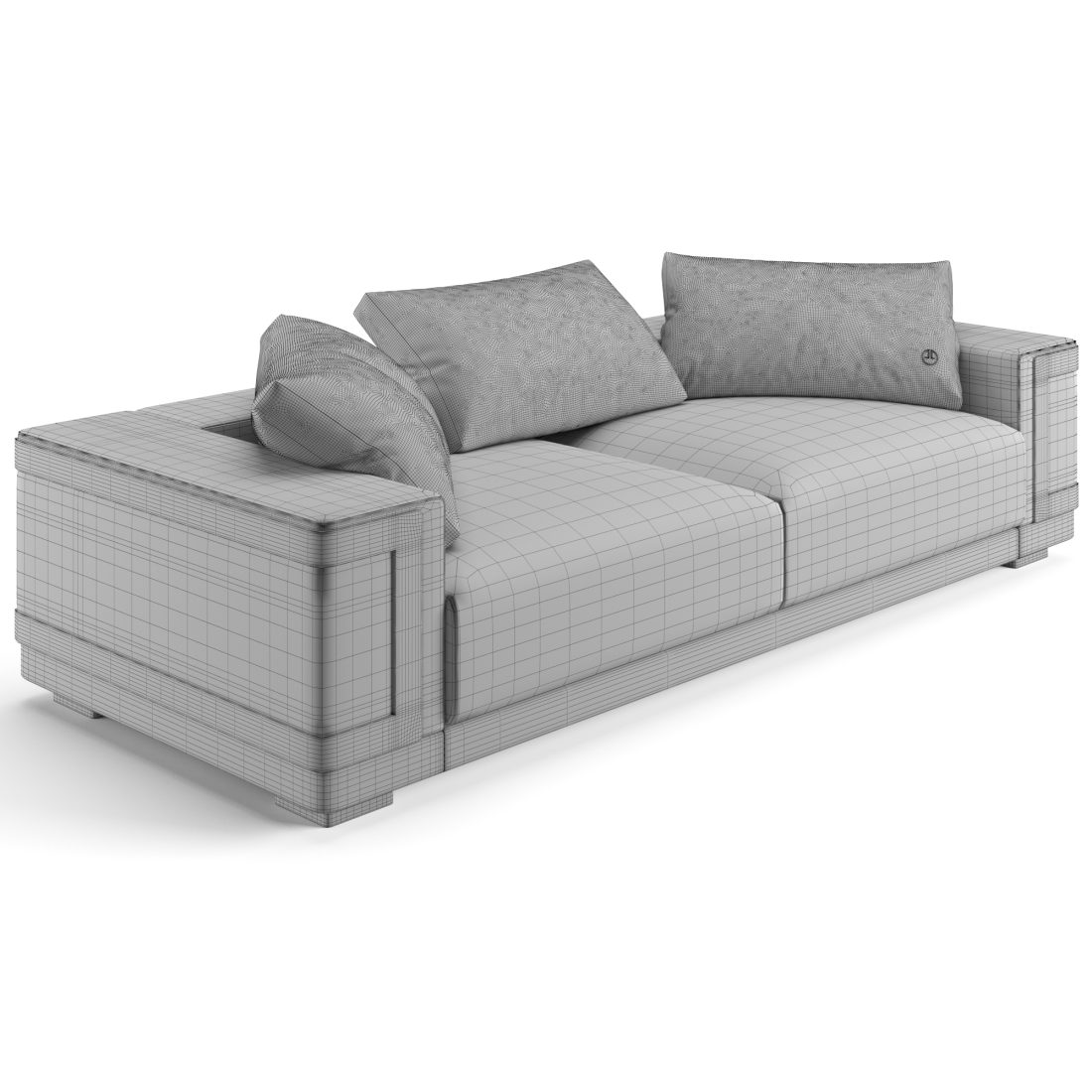 Luxence Luxury Living Avenue Sofa 3D Model for VRay, Corona | CGMood