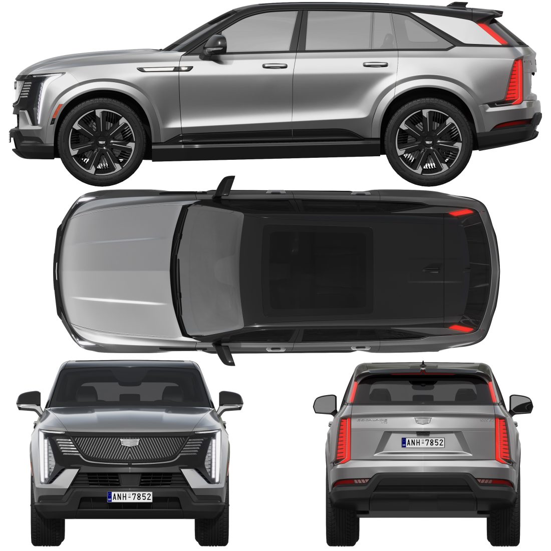 Cadillac Escalade IQ 3D Model for Corona | CGMood