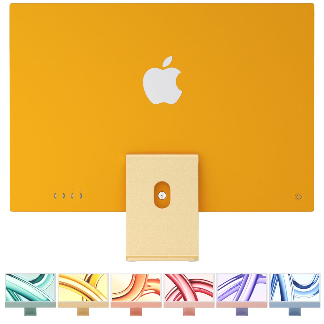 Apple Imac M3 - 3D Model for VRay, Corona