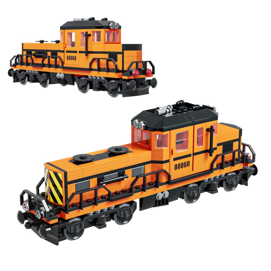 Train Lego Locomotive 80060 3D Model for Corona | CGMood