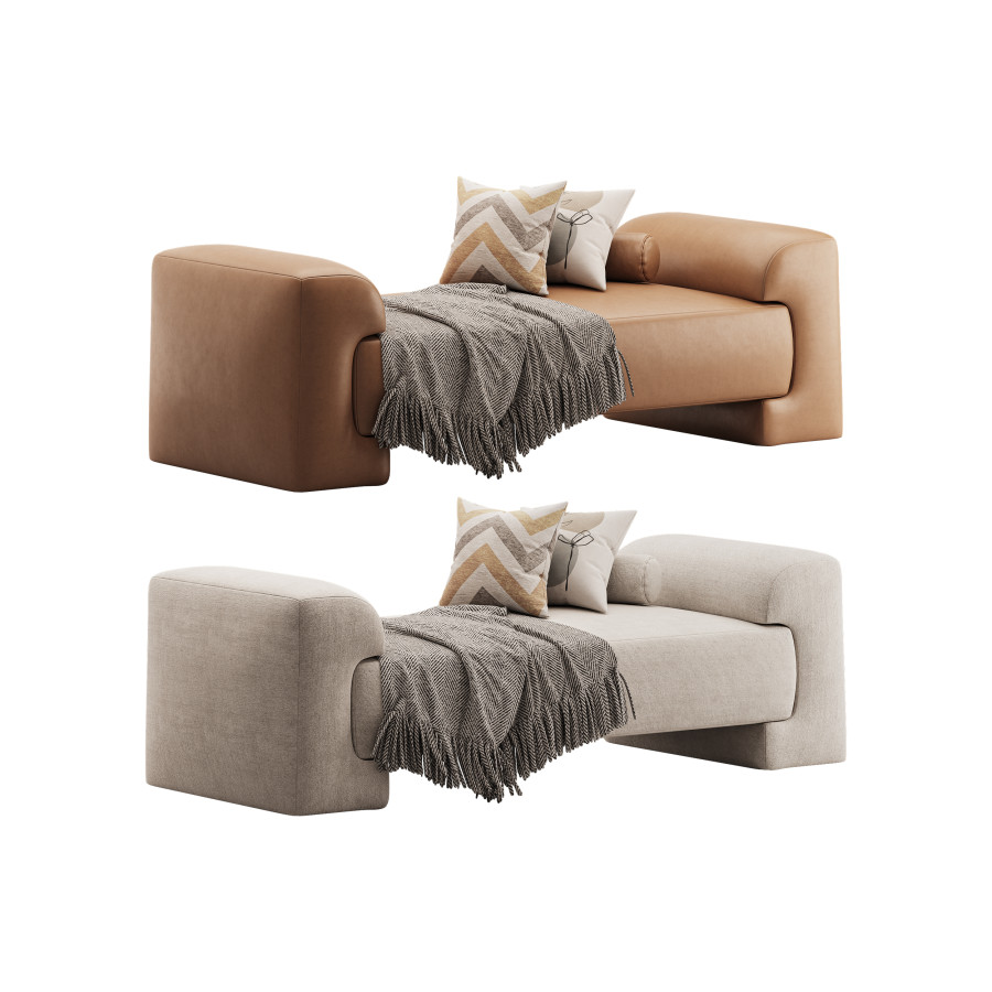 Pylon Daybed - 3D Model for Corona