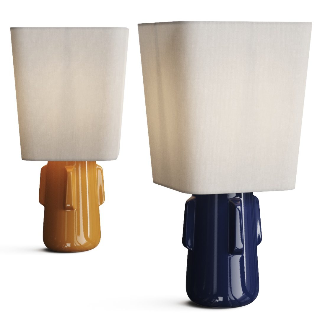 Curio Mini Toshi Blue Table Lamp By Kira 3D Model for VRay, Corona | CGMood