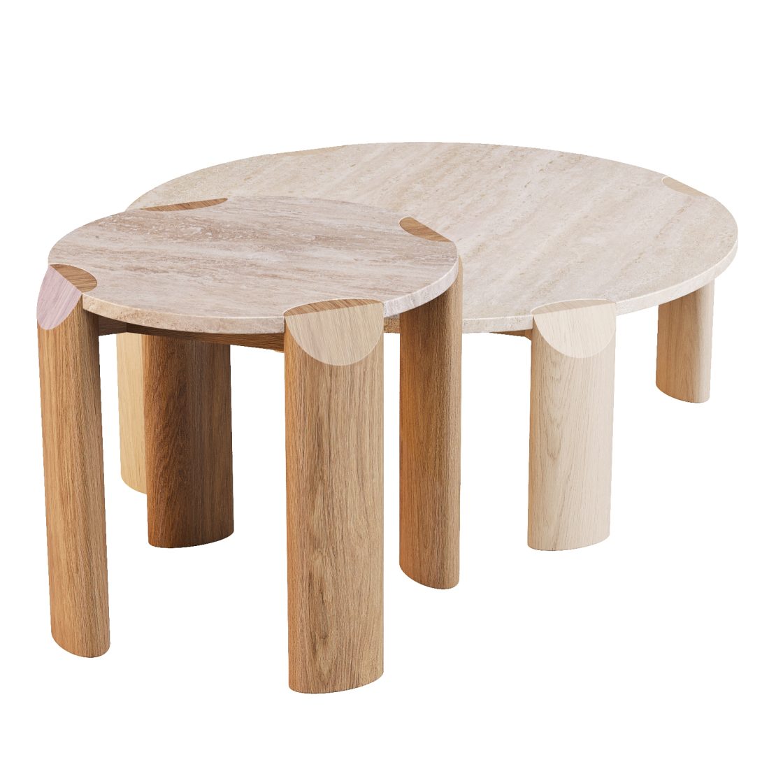 GlobeWest: Willa - Coffee And Side Table 3D Model for Corona | CGMood
