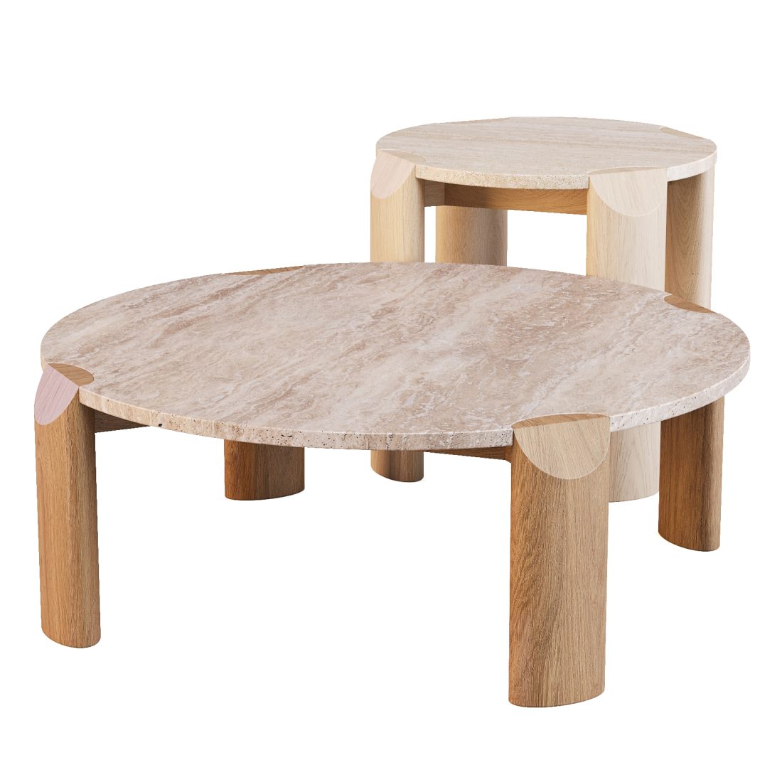 GlobeWest: Willa - Coffee And Side Table 3D Model for Corona | CGMood