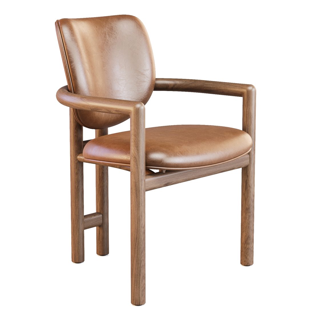 Four Hands: Madeira - Dining Chair - 3D Model for Corona