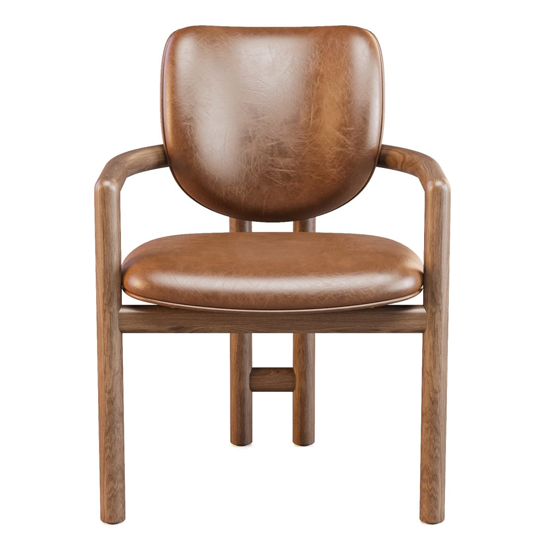 Four Hands: Madeira - Dining Chair - 3D Model for Corona