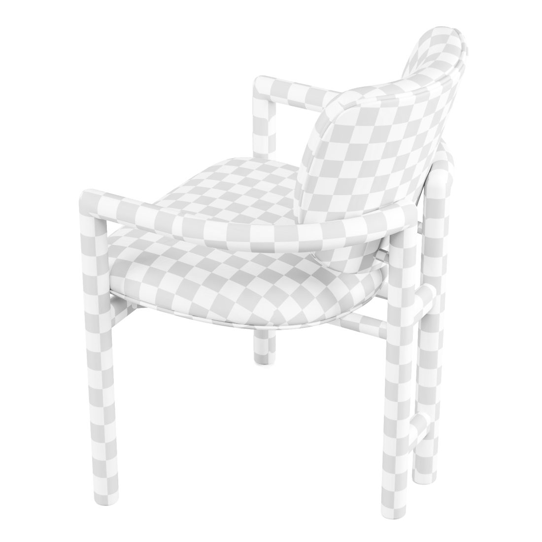 Four Hands: Madeira - Dining Chair - 3D Model for Corona
