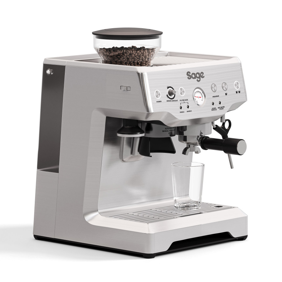 Sage The Barista Express Coffee Espresso Machine - 3D Model for VRay ...