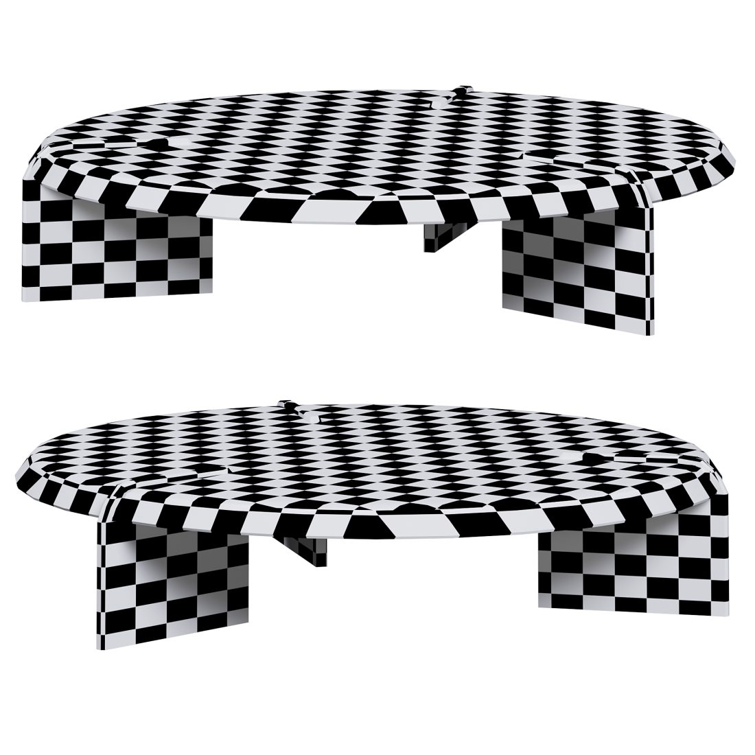 Keel Table By Minotti 3D Model for Corona | CGMood