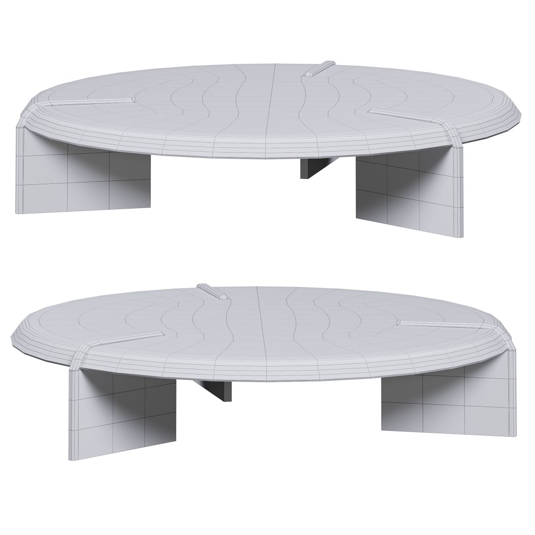 Keel Table By Minotti 3D Model for Corona | CGMood