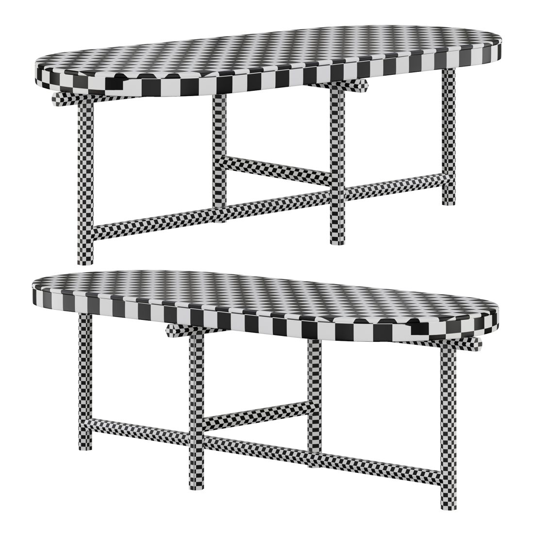Torii Table By Minotti 3D Model for Corona | CGMood