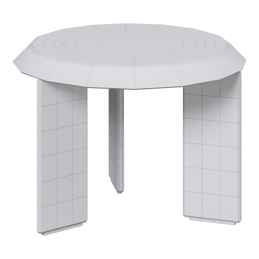 Keel Table By Minotti - 3D Model for Corona