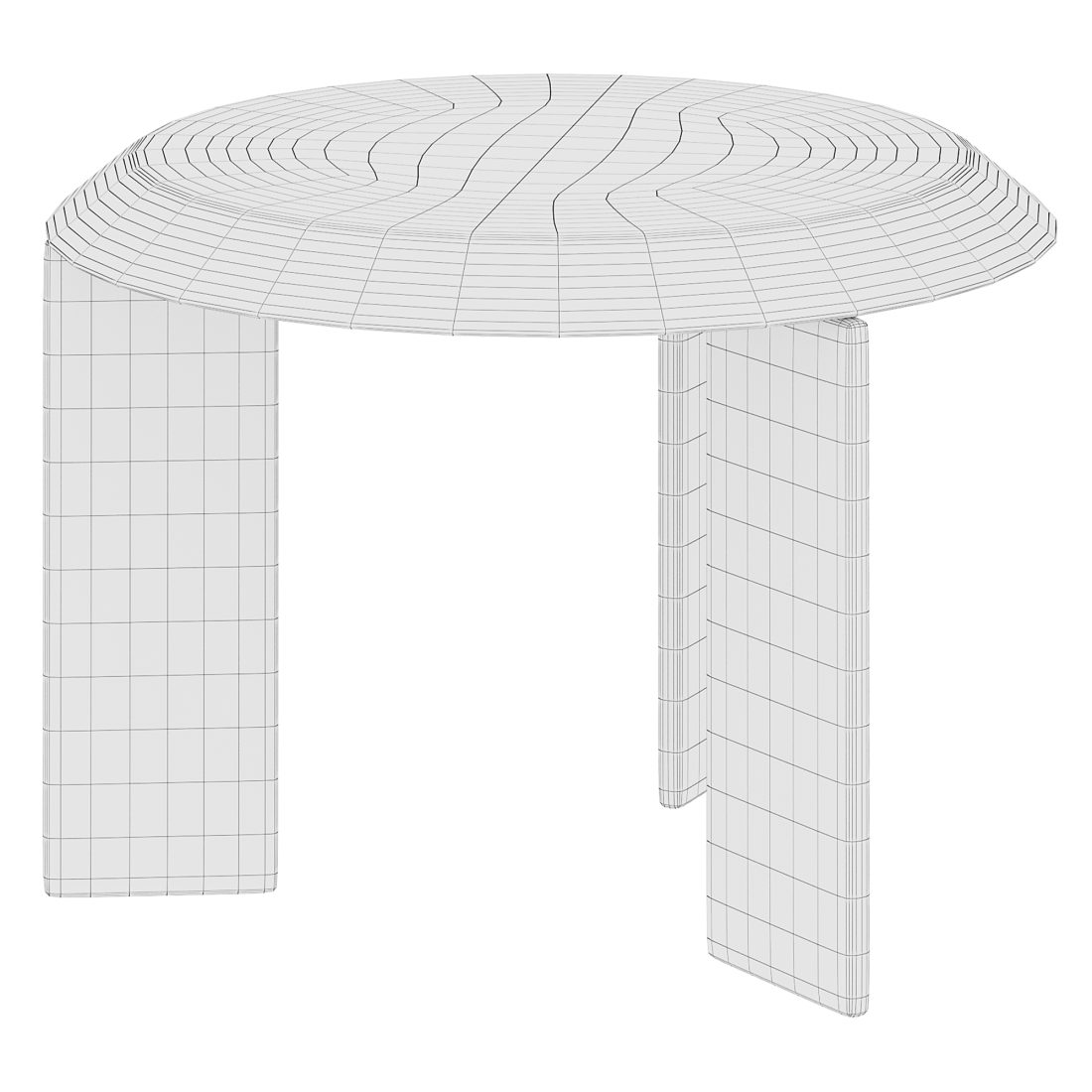 Keel Table By Minotti Rodolfo Dordoni - 3D Model for Corona