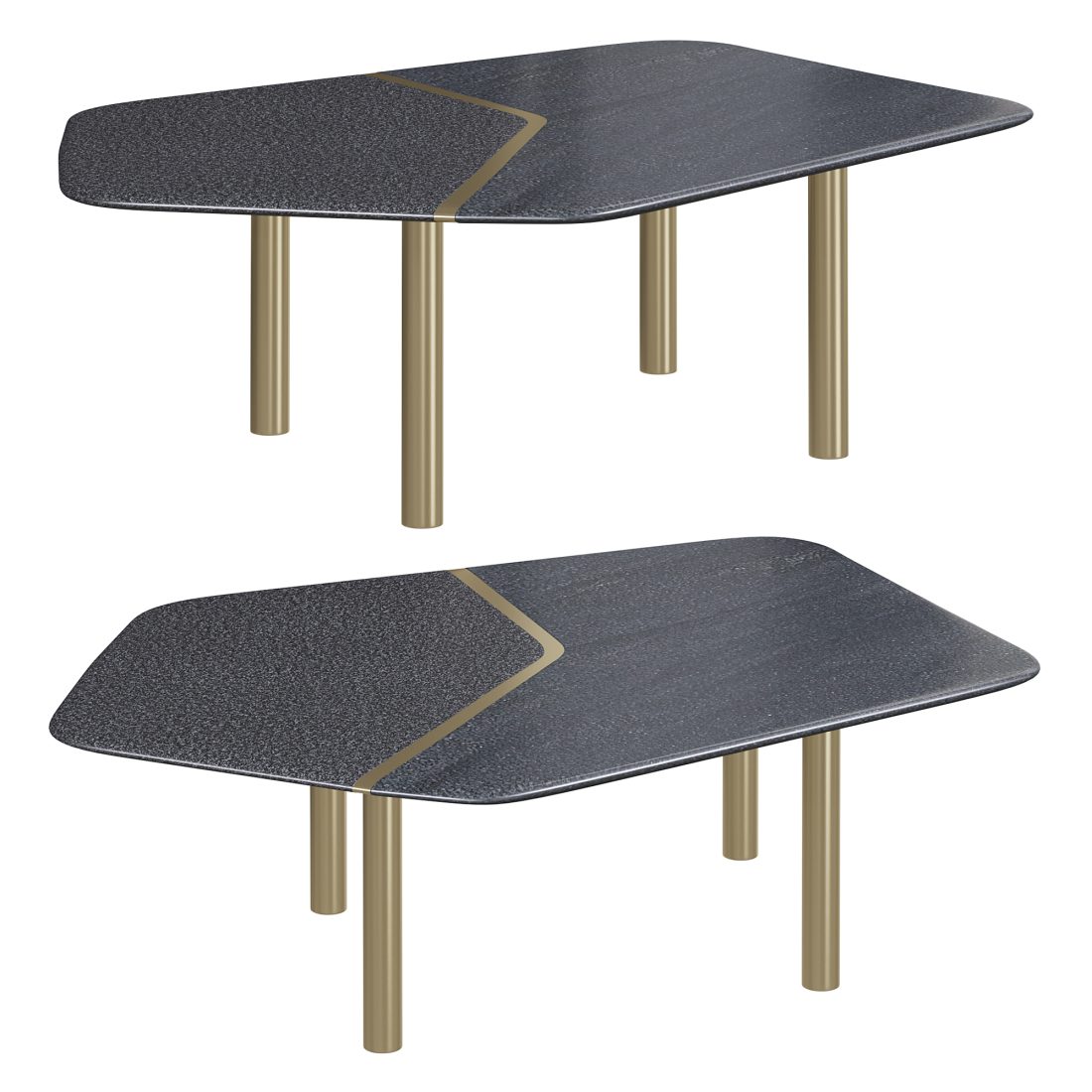 Brink Table By Rodolfo Dordoni Minotti 3D Model for Corona | CGMood