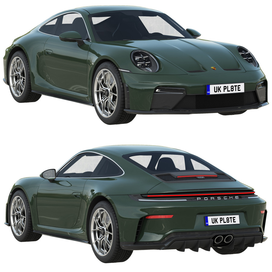 Porsche 911 GT3 Touring 2025 - 3D Model for VRay