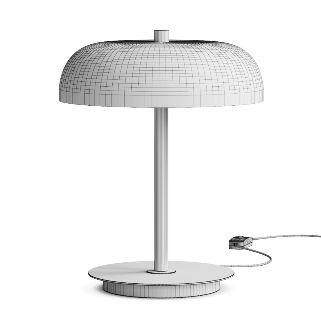 Northern Lights Modena Table Lamp - 3D Model for VRay, Corona