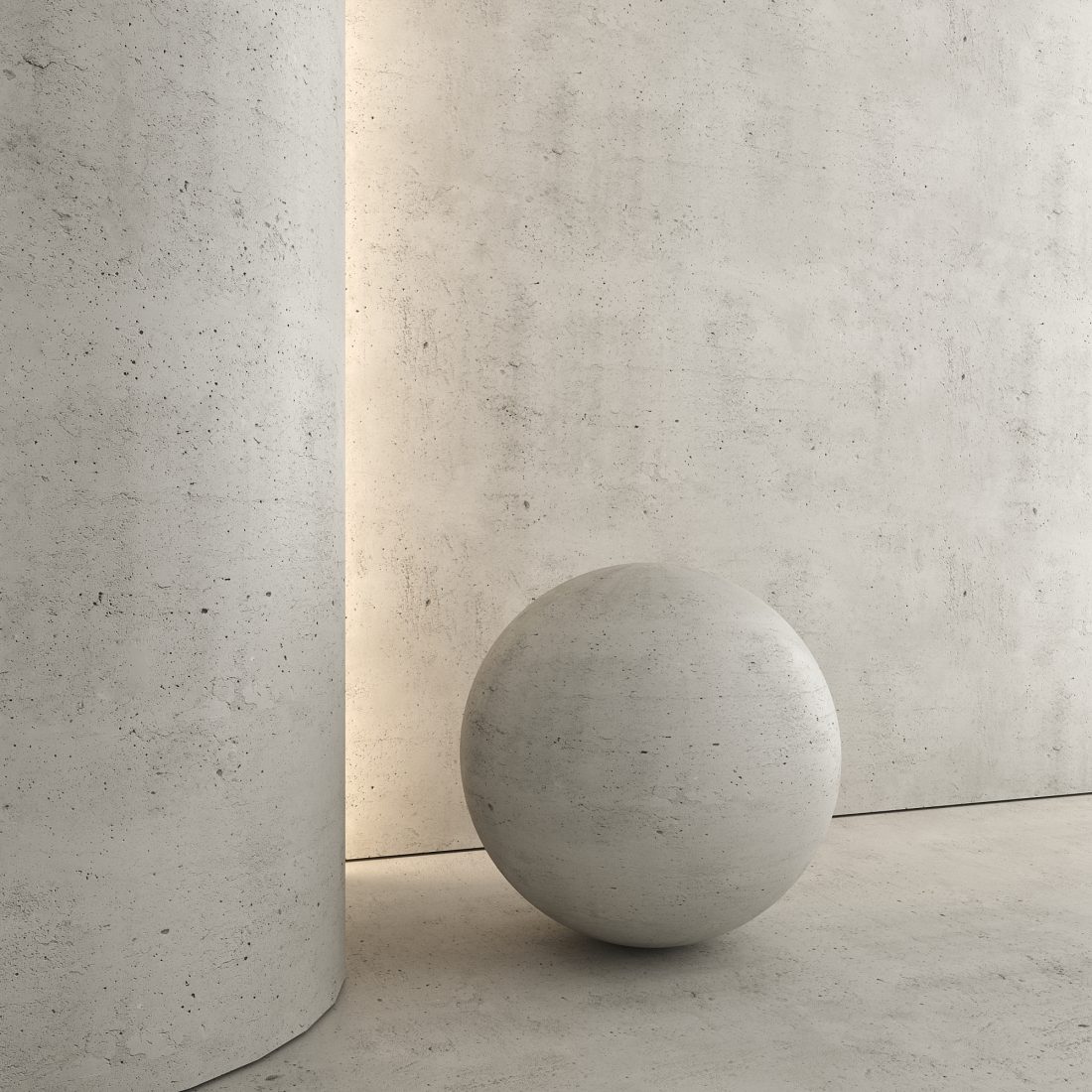 Decorative Concrete 39 - 3D Model for VRay, Corona