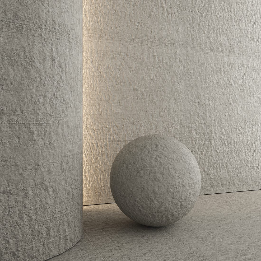 Decorative Concrete 41 - 3D Model for VRay, Corona