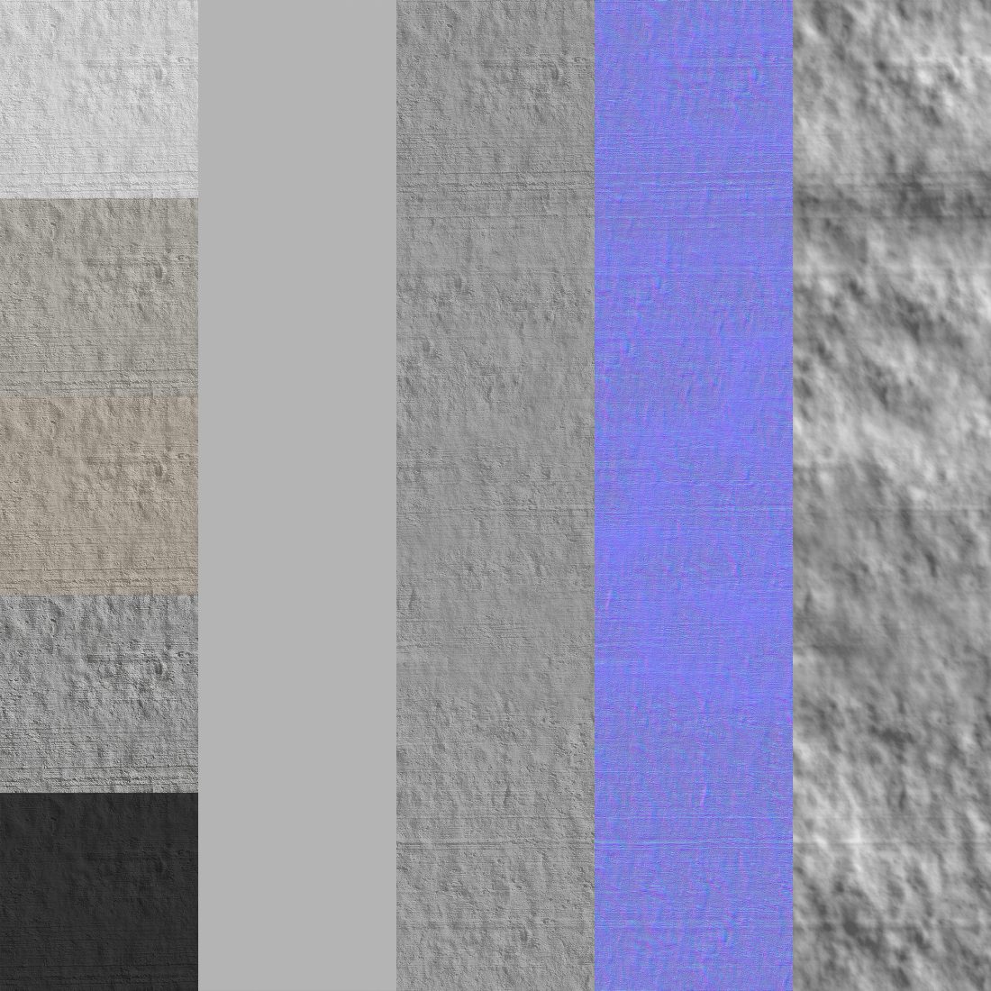 Decorative Concrete 41 - 3D Model for VRay, Corona
