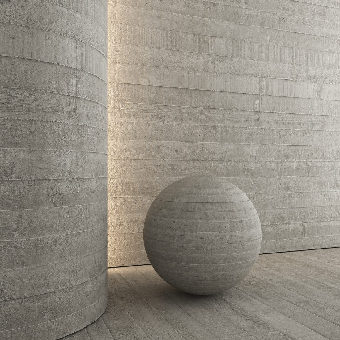 Decorative Concrete 45 - 3D Model for VRay, Corona