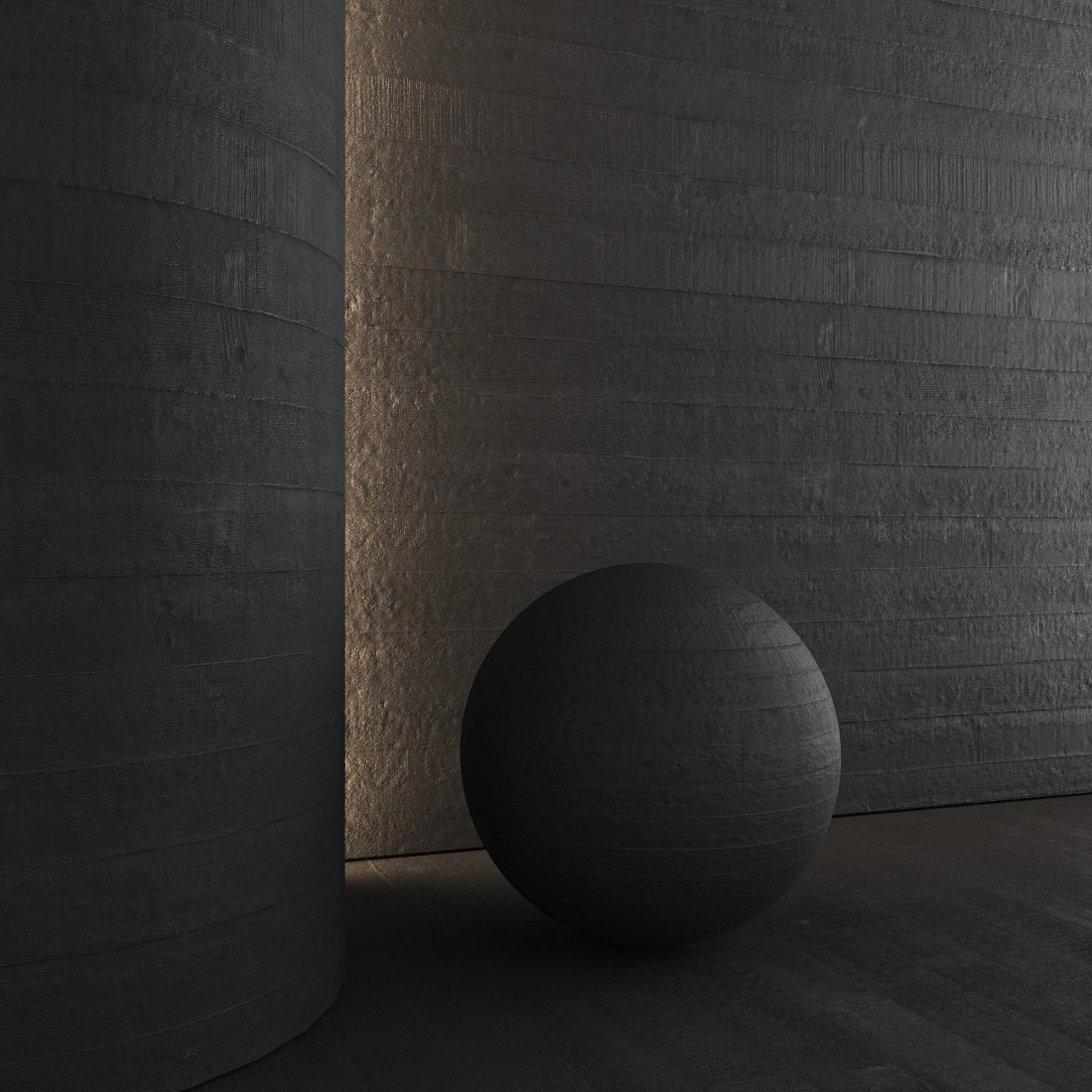 Decorative Concrete 45 - 3D Model for VRay, Corona
