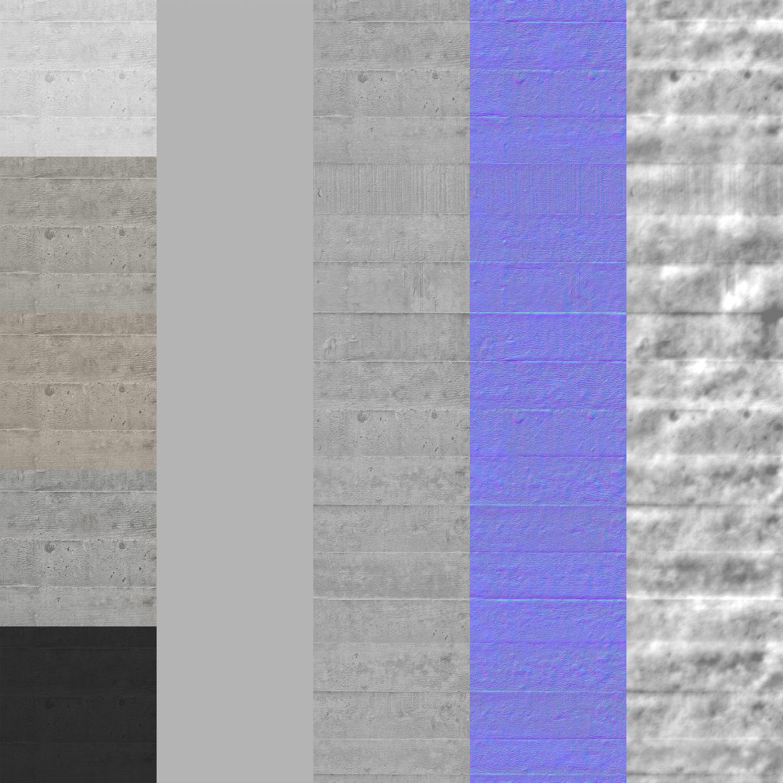 Decorative Concrete 45 - 3D Model for VRay, Corona