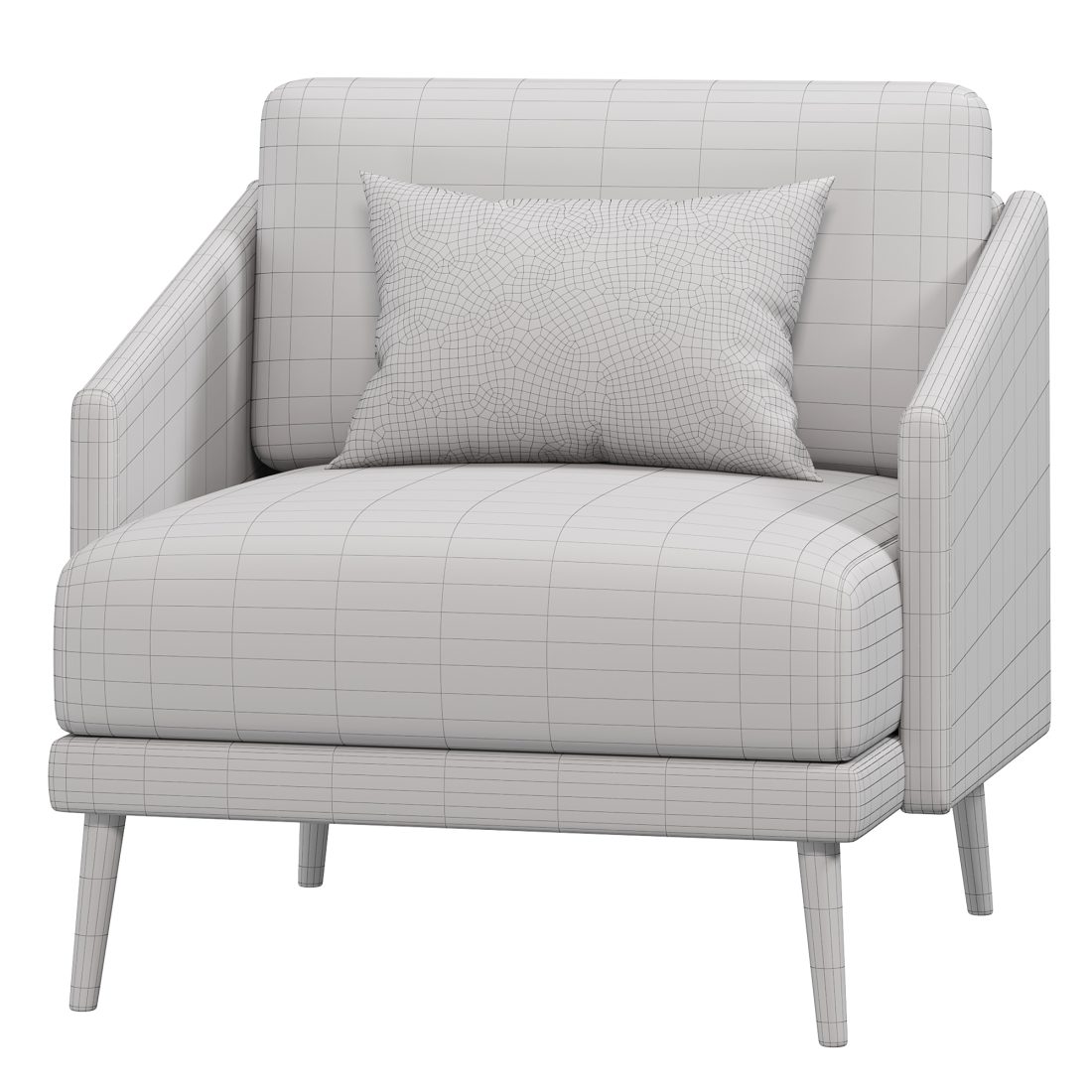 Seville Chair By Cazarina - 3D Model for Corona