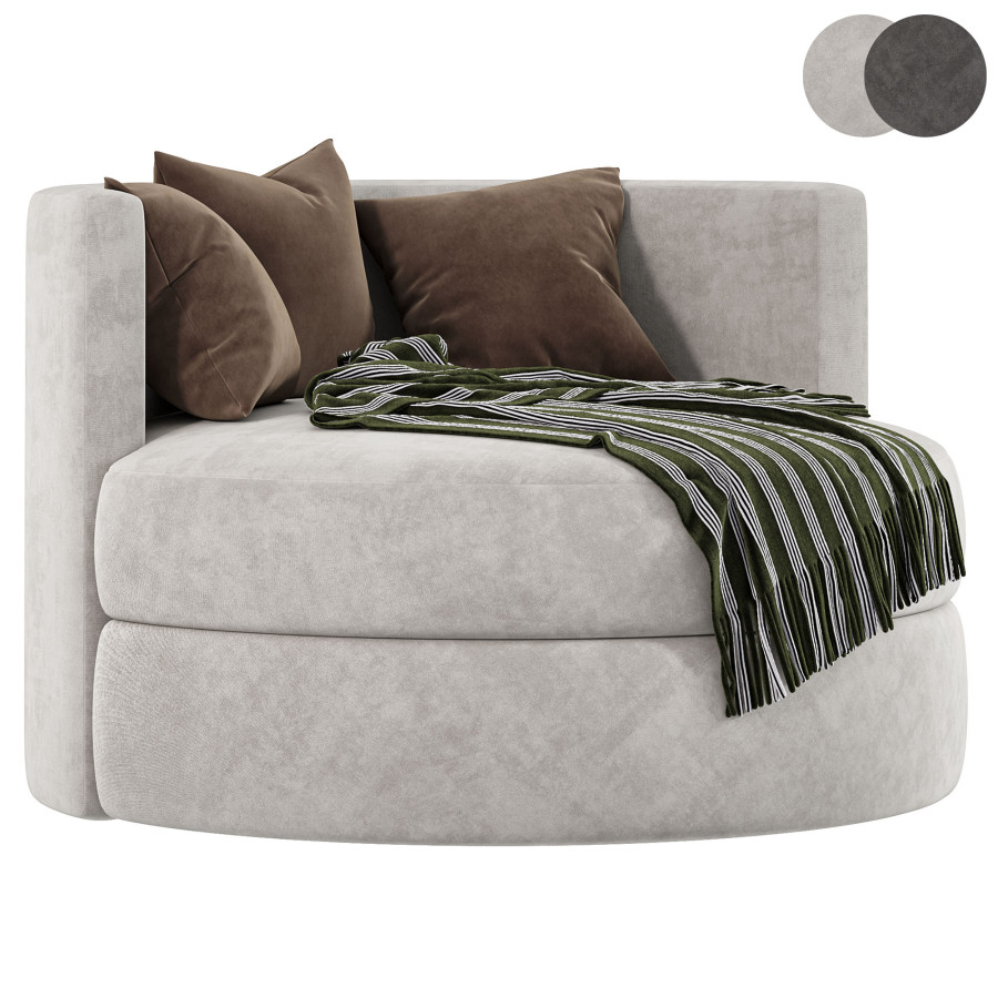 Winona Daybed By Cazarina - 3D Model for Corona
