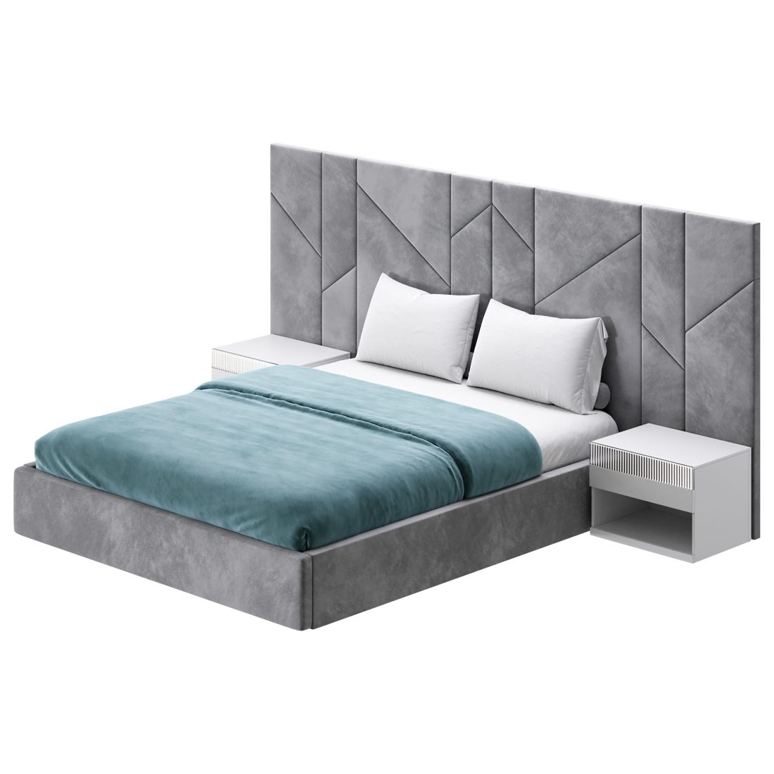 Vercelli Iii Bed 3D Model for Corona | CGMood