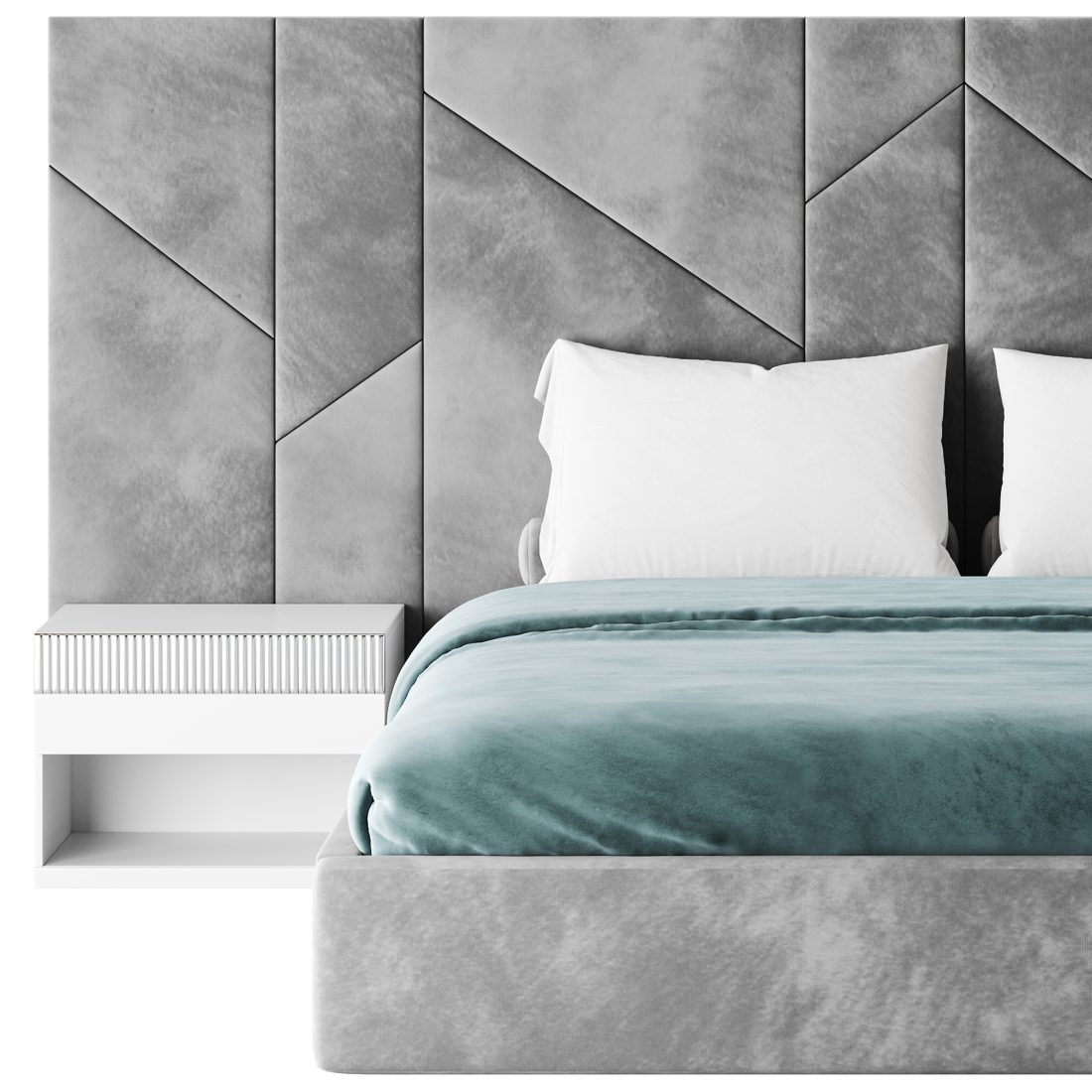Vercelli Iii Bed 3D Model for Corona | CGMood