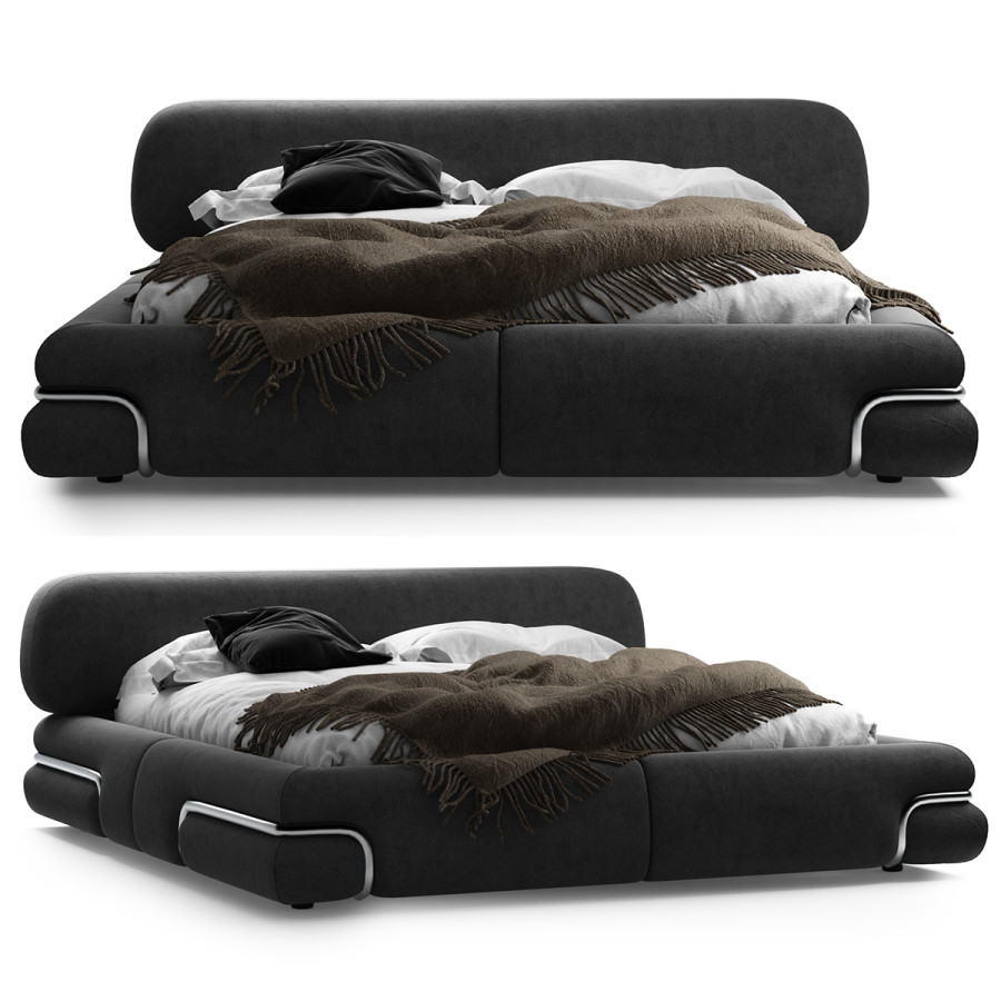 Baxter So Soft Bed 3D Model for VRay | CGMood