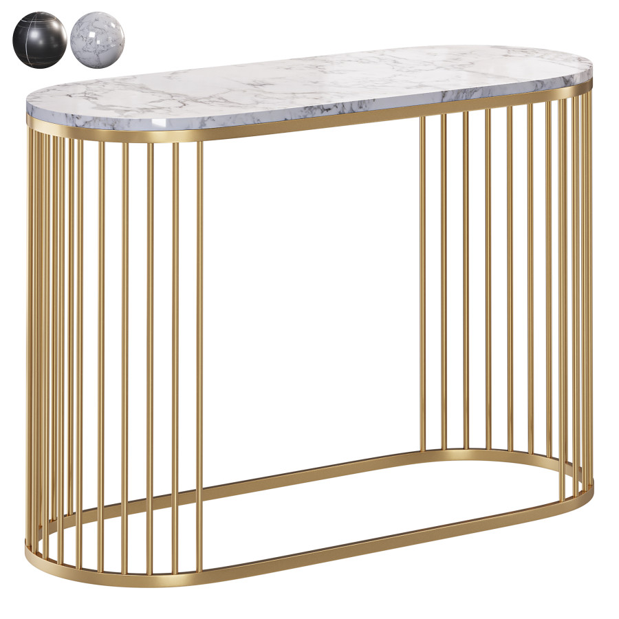 Marbl Coffee Table By Cazarina - 3D Model for Corona