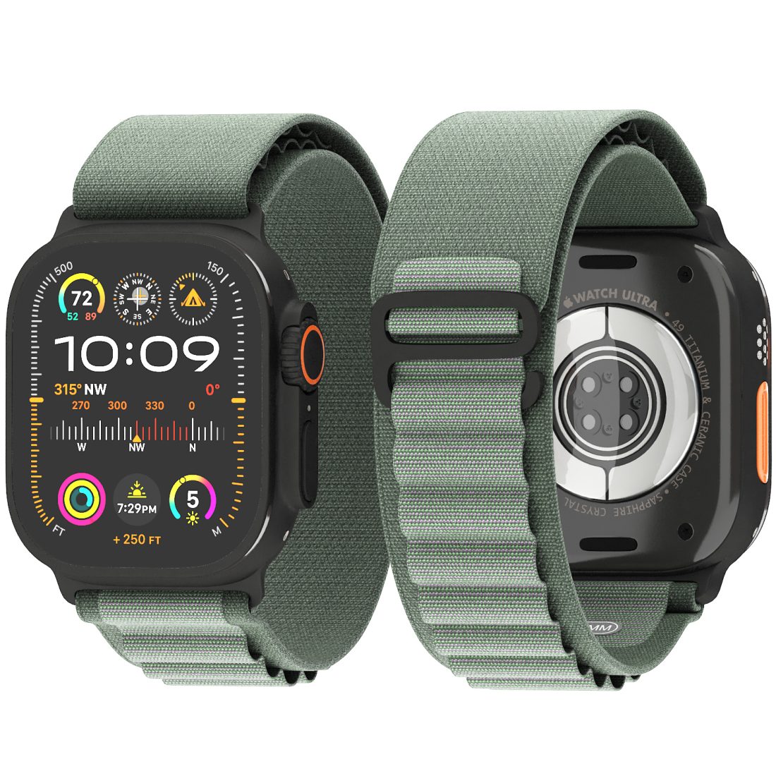 Apple Watch Ultra 2 Black Titanium 3D Model for VRay, Corona | CGMood