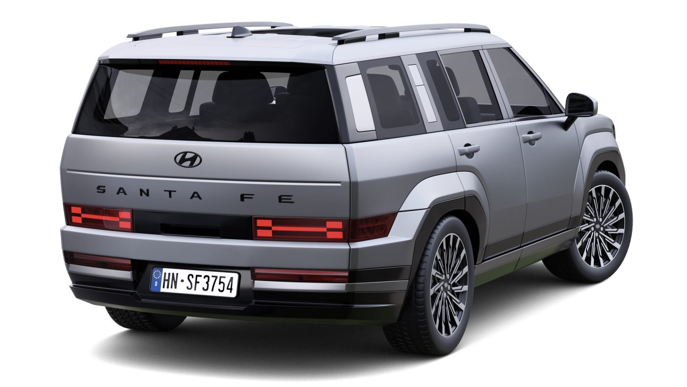 Hyundai Santa Fe 3D Model | CGMood