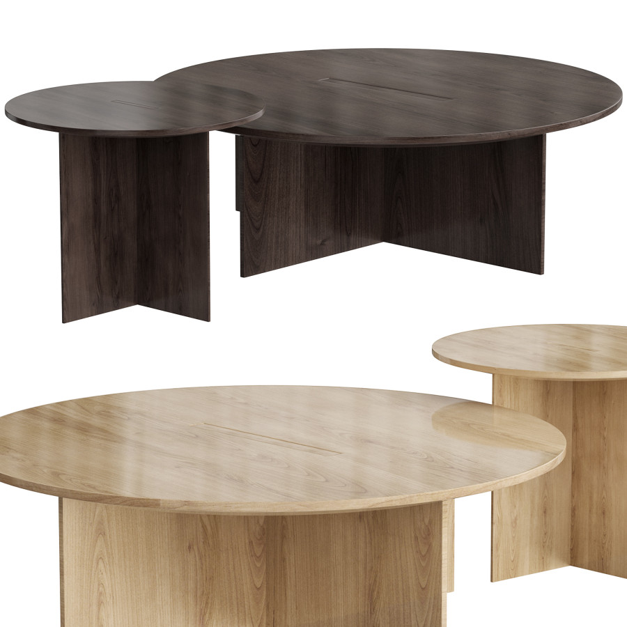 Karimoku Case Study N-st 02 Coffee Tables By Goodf - 3D Model for Corona