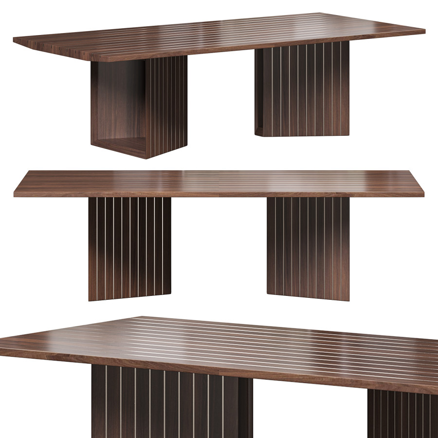 Prism Dining Table By Cees Braakman - 3D Model for Corona