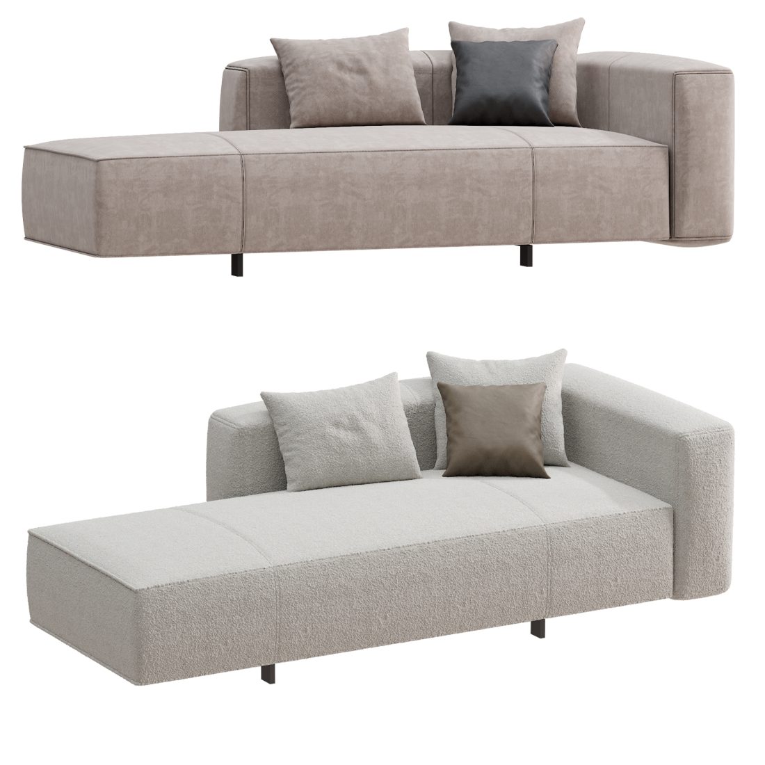 Sofa Yves - 3D Model for Corona