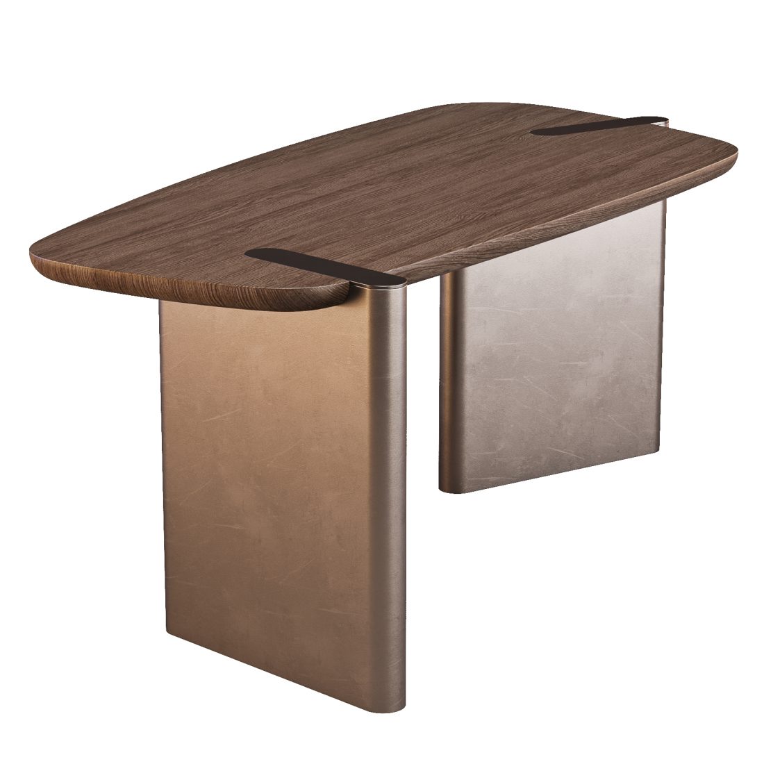 Desk Set: Bonaldo (Flatiron Table And Remo Chair) - 3D Model for Corona