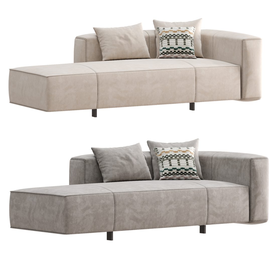 Yves Sofa - 3D Model for Corona