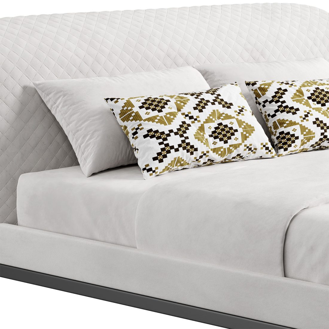 Stiletto Bed By Luxurylivinggroup - 3D Model for Corona