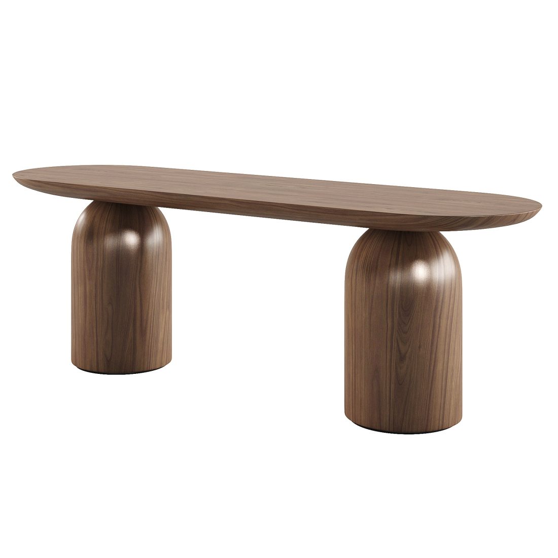 Yaki Bench - 3D Model for VRay, Corona