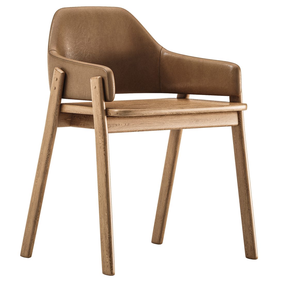 Clutch Leather Chair 3D Model for Corona | CGMood