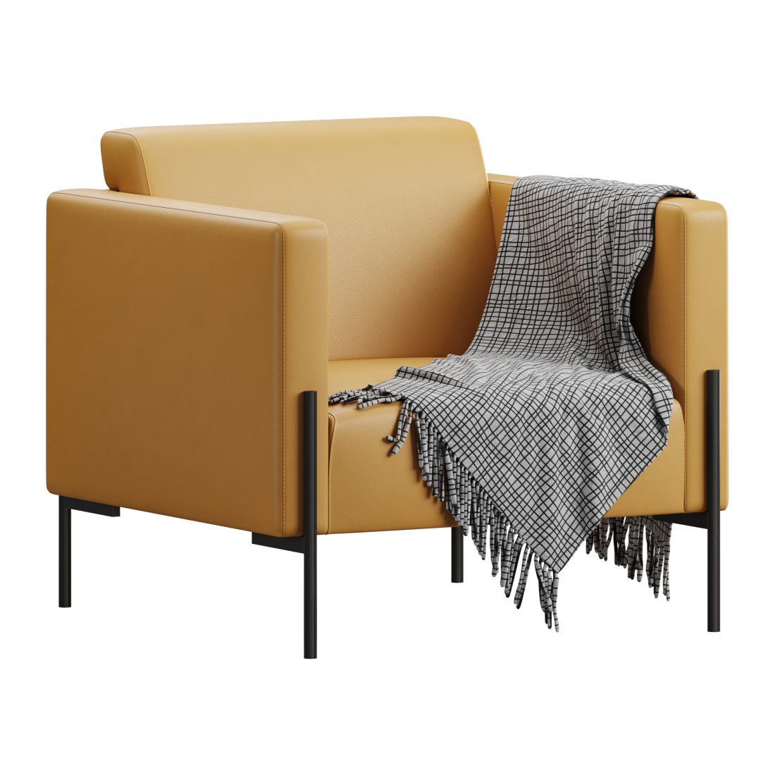 Bosco Chair Land Blue - 3D Model for Corona